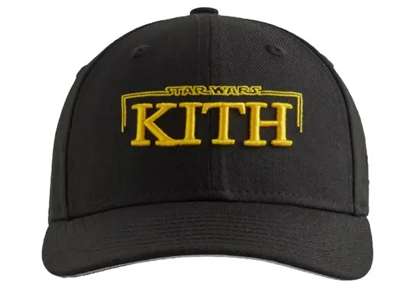 新品 STAR WARS Kith for New Era 7 1/2 キス Kith X Star Wars Logo New Era 59fifty Low Profile Cap - Black Ph